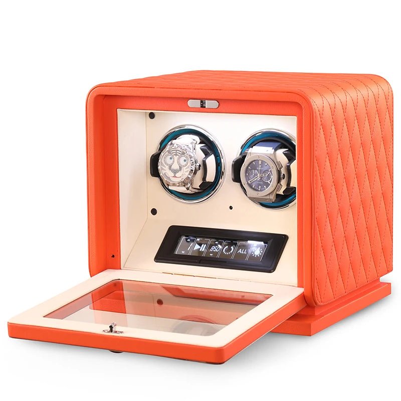 Shop Vento Luxury Double Watch Winder 2 Slots - WatchMatic