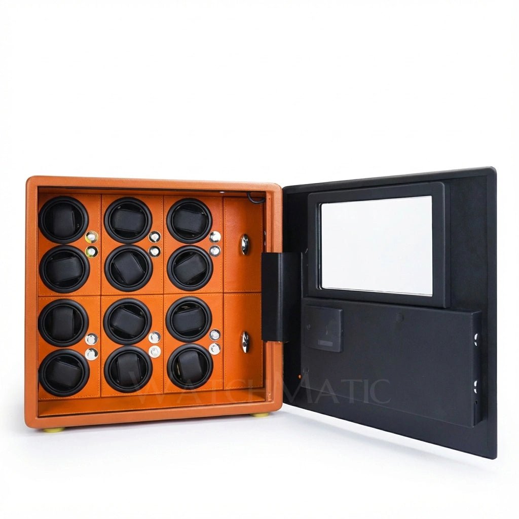 Shop WatchMatic Kovra Vault Series 12 Watch Winder Safe Box